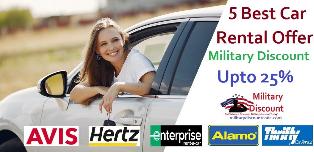 5 Best Military Discount Car Rentals in 2023