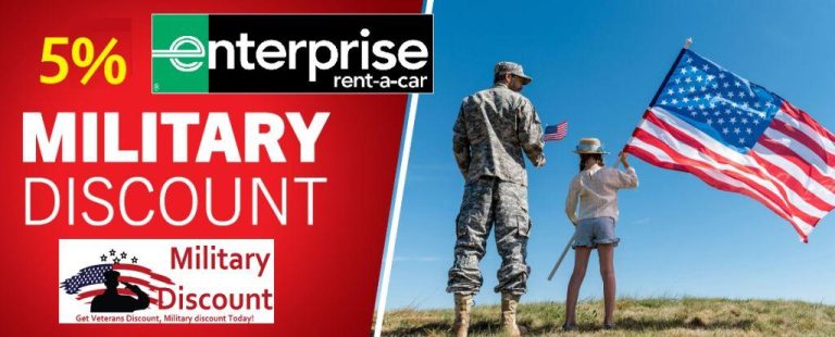 5% Off Enterprise Military Discount Code on Car Rentals